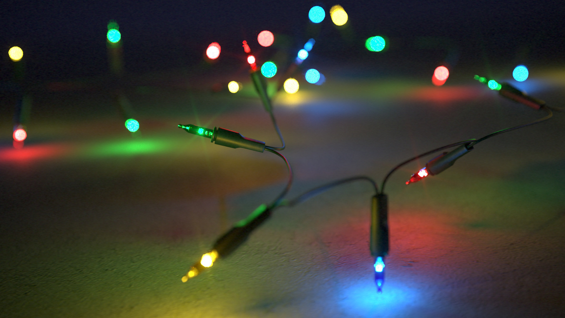3D dynamic rigged christmas lights model - TurboSquid 1600498