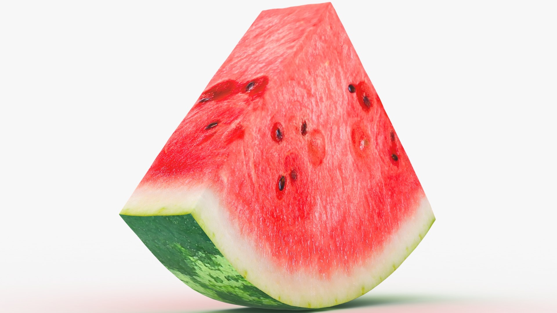 3D realistic slice watermelon model - TurboSquid 1600563
