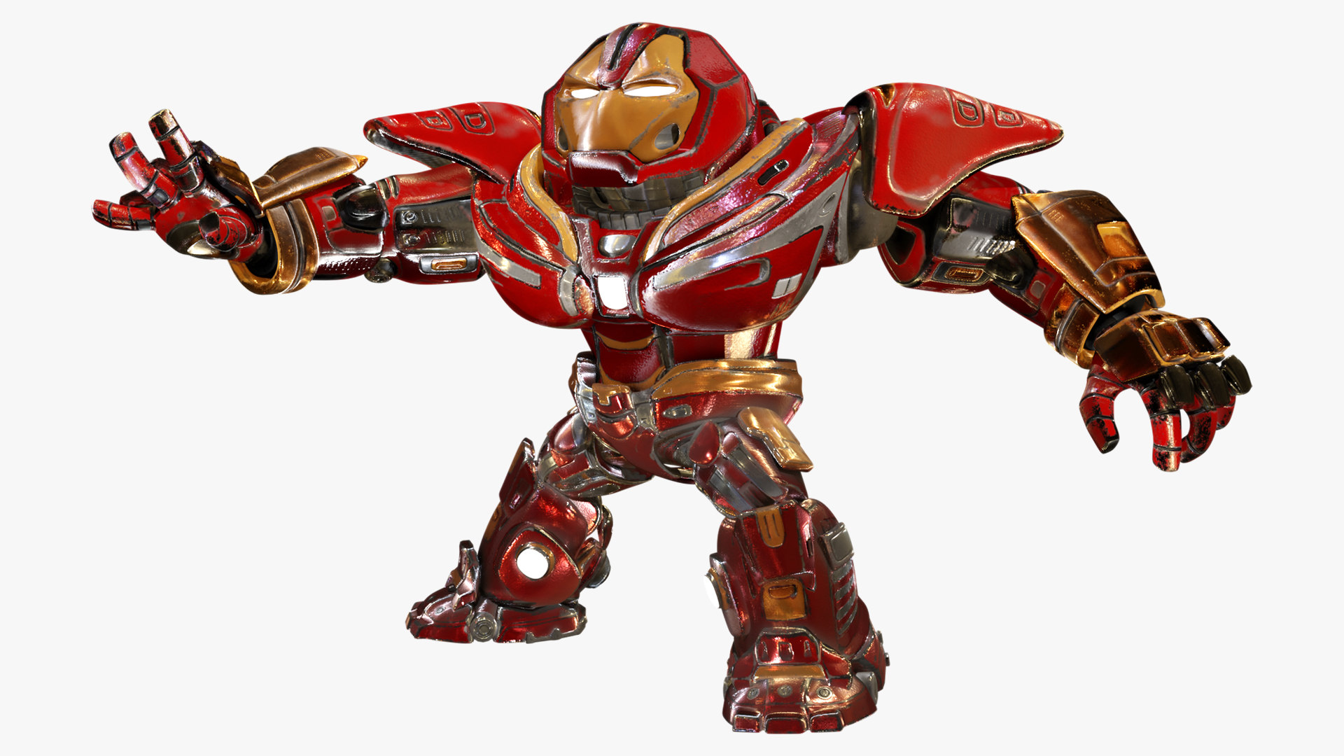 Ironman hulkbuster infinity war 3D model - TurboSquid 1600562