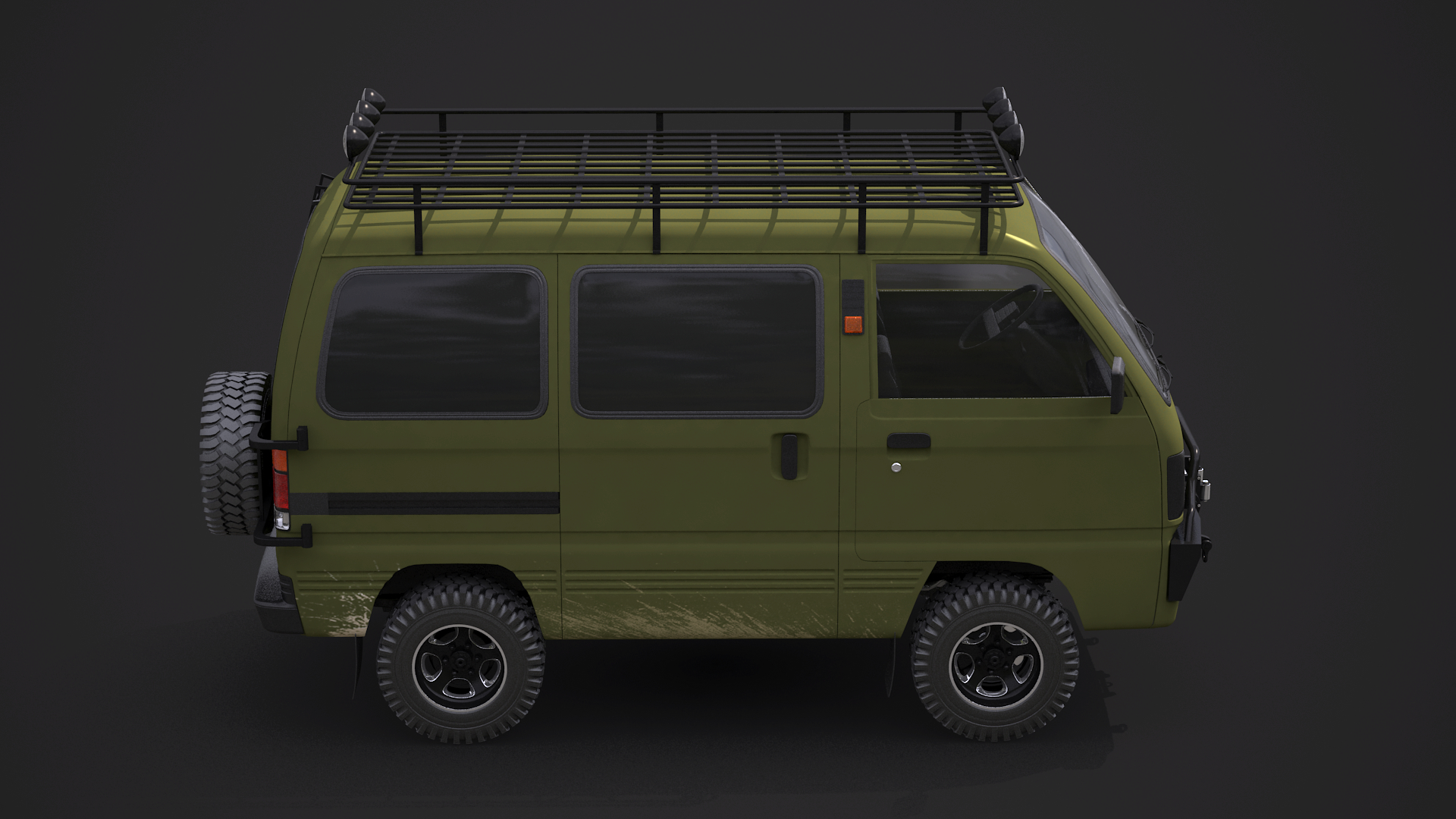 3D suzuki carry 4x4 model - TurboSquid 1601197
