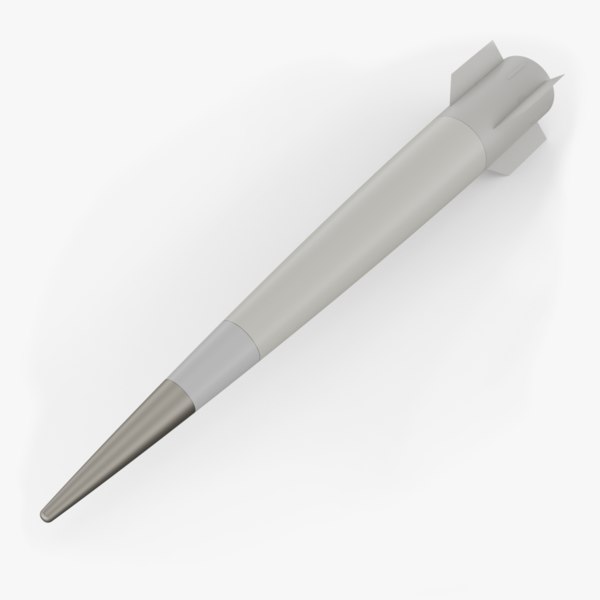 HVP Hypervelocity Projectile Modelo 3D - TurboSquid 1601247