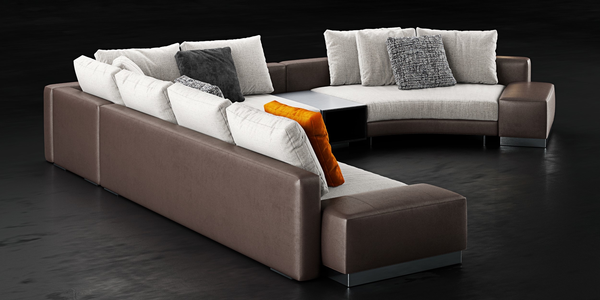 Minotti daniels sofa 3D - TurboSquid 1602763
