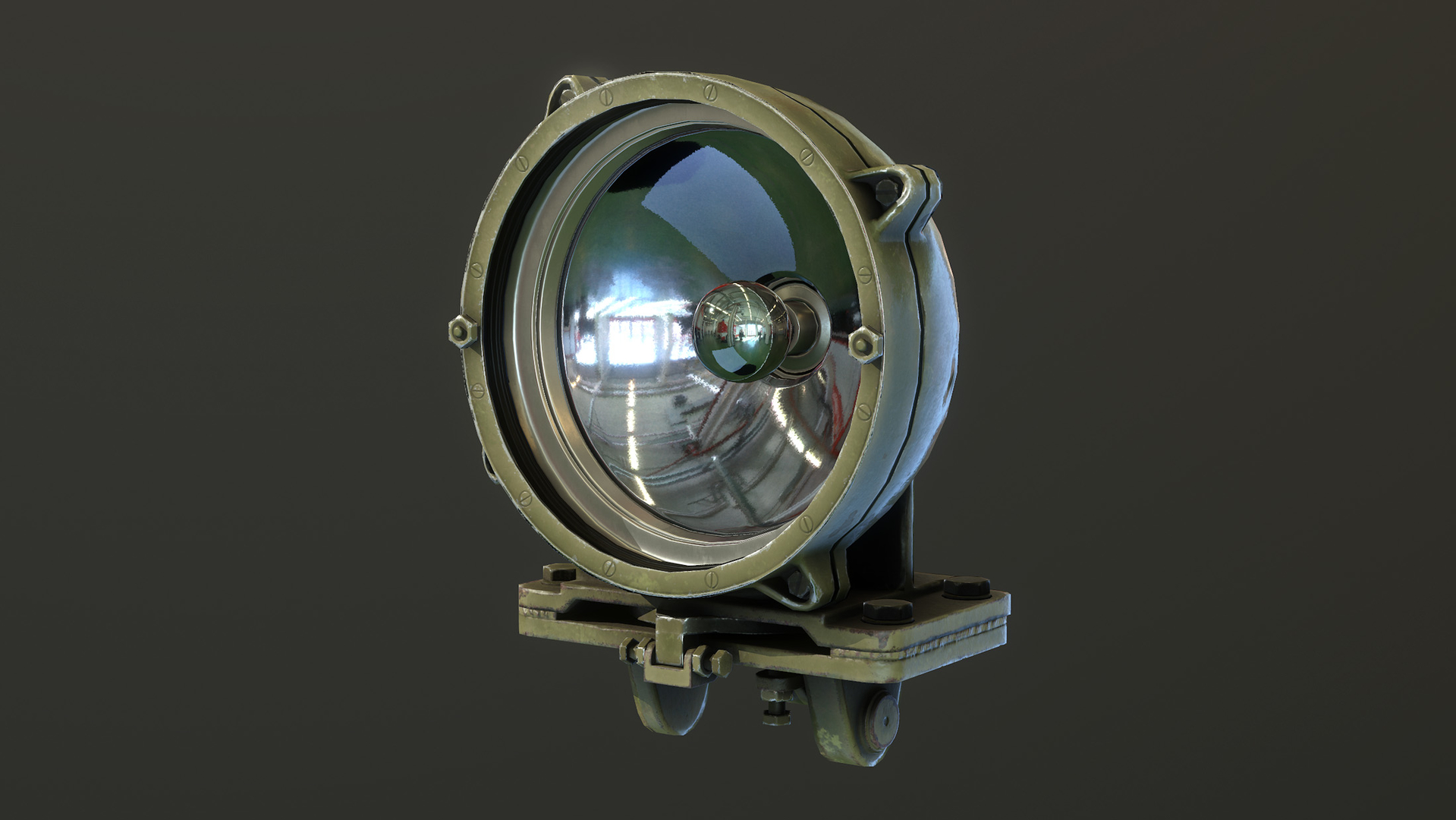 3D infra-red searchlight l-2g tanks model - TurboSquid 1601550