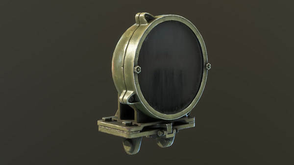 3D infra-red searchlight l-2g tanks model - TurboSquid 1601550