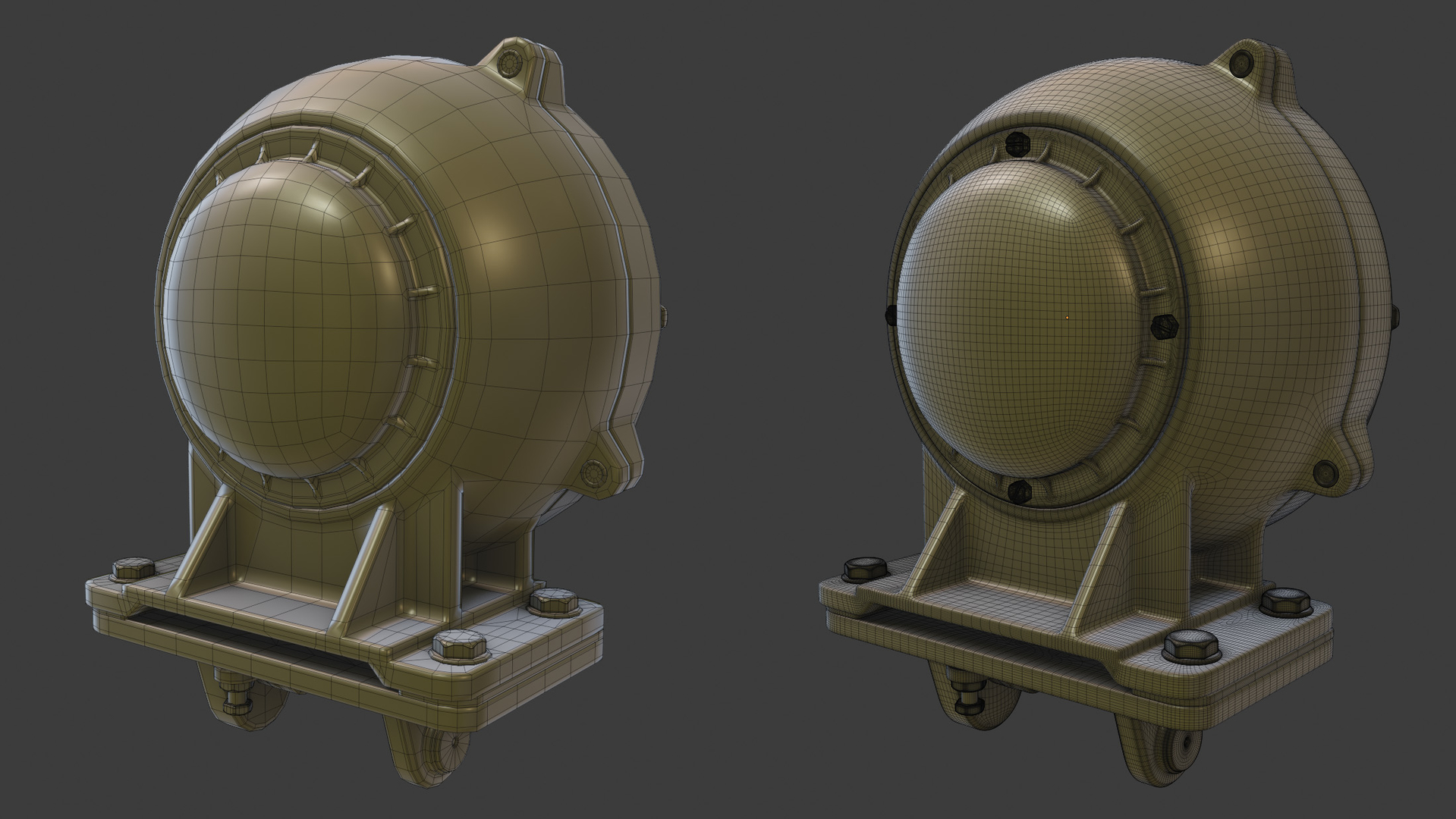3D infra-red searchlight l-2g tanks model - TurboSquid 1601550