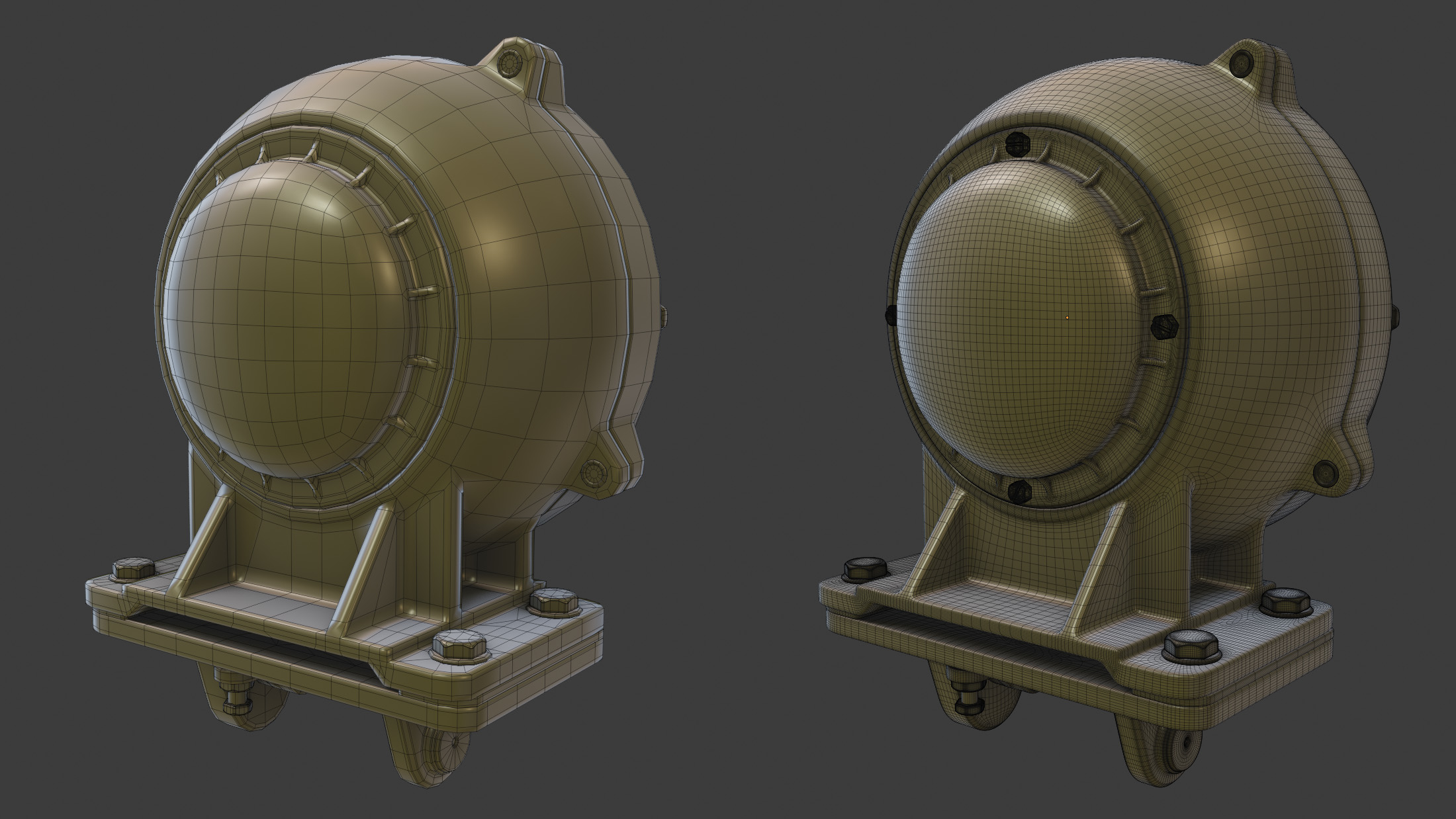 3D infra-red searchlight l-2g tanks model - TurboSquid 1601550