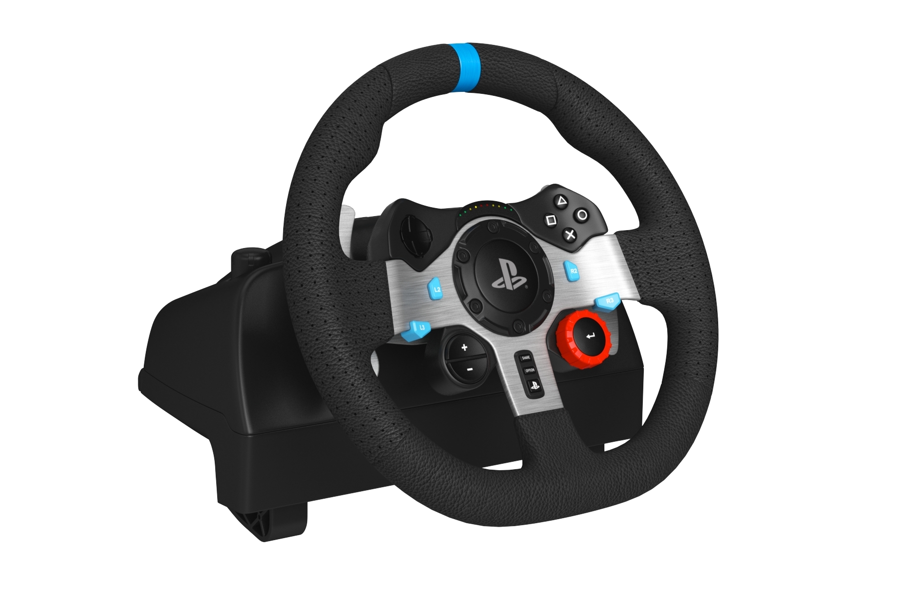 Logitech g29 driving force 3D model - TurboSquid 1601675