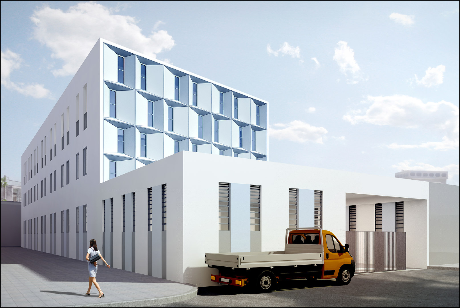 3D model garment factory building - TurboSquid 1601683