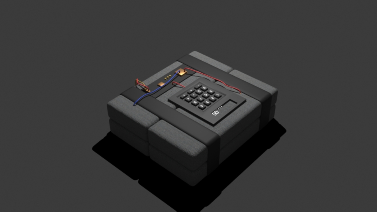 C4 explosives 3D model - TurboSquid 1601726