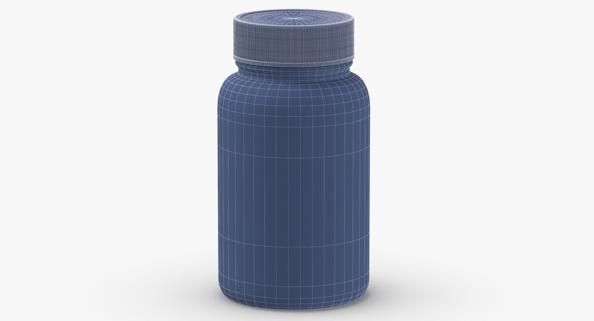 3D plastic bottle pharma 750ml model - TurboSquid 1601814