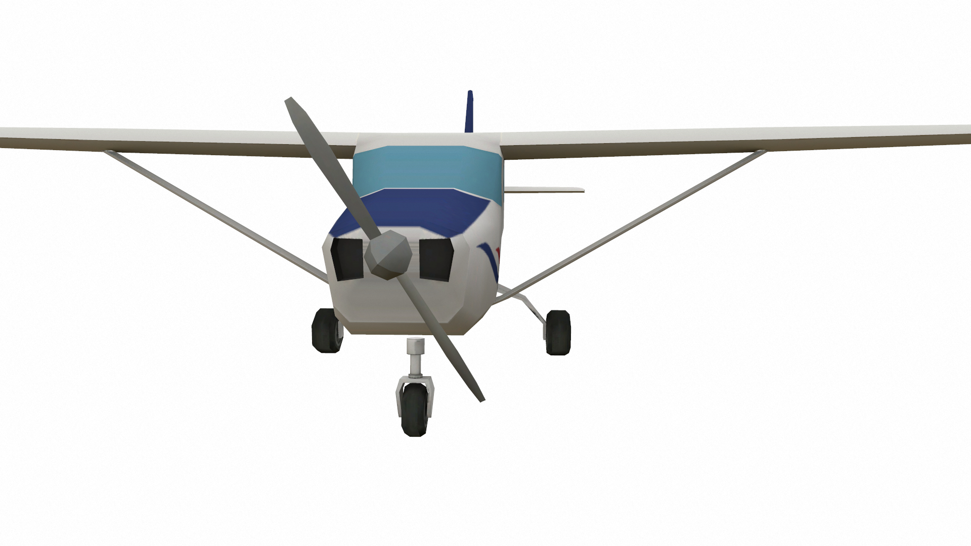 Free 3D airplane low-poly plane - TurboSquid 1601885