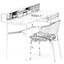 Harri writing desk luz 3D model - TurboSquid 1601986