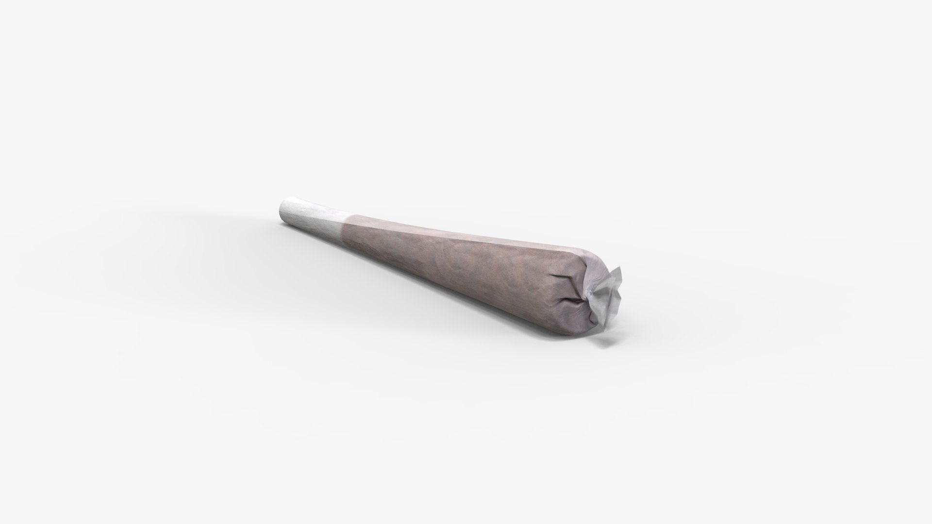 Spliff joint cannabis model - TurboSquid 1602684