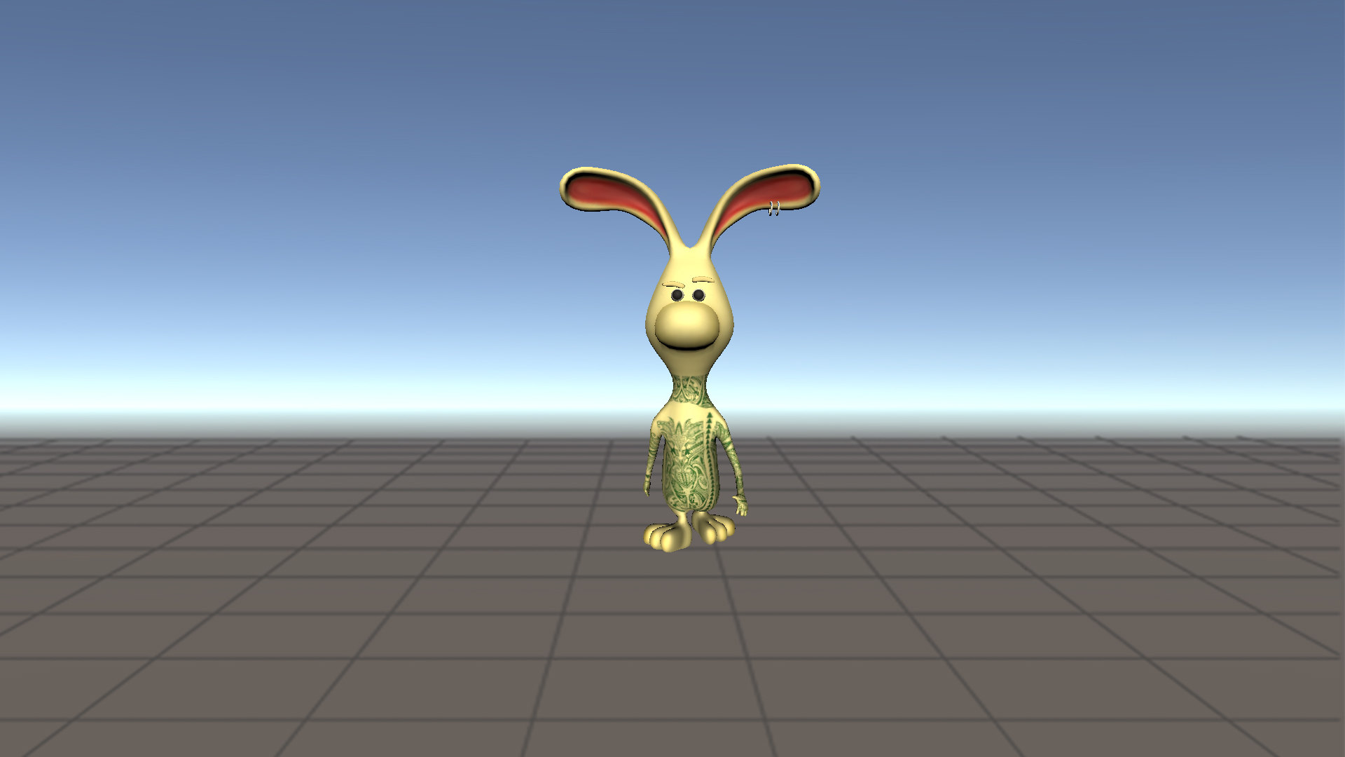 3D rabbit ar vr - TurboSquid 1602302