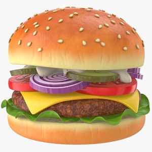 Burger 3D Models for Download | TurboSquid