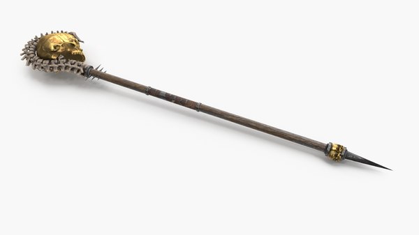 Staff skull v1 model - TurboSquid 1602292