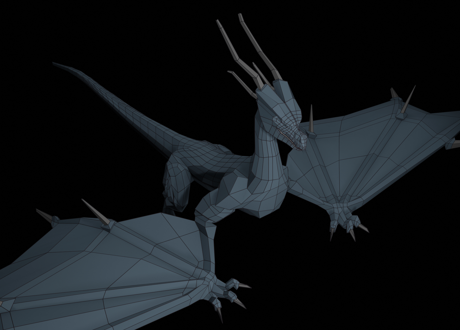 3D model dragon animation flying - TurboSquid 1602537