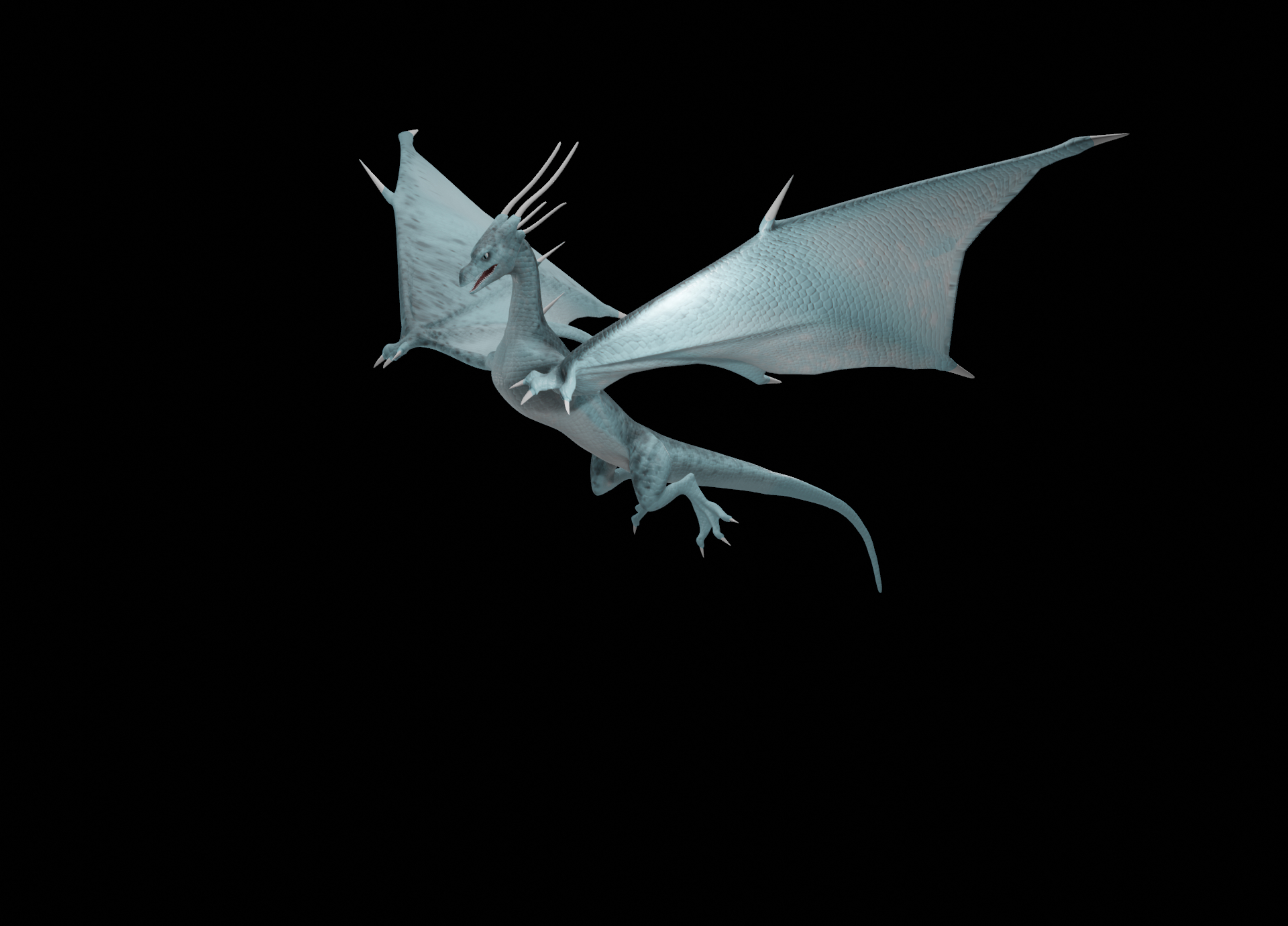 3D model dragon animation flying - TurboSquid 1602537