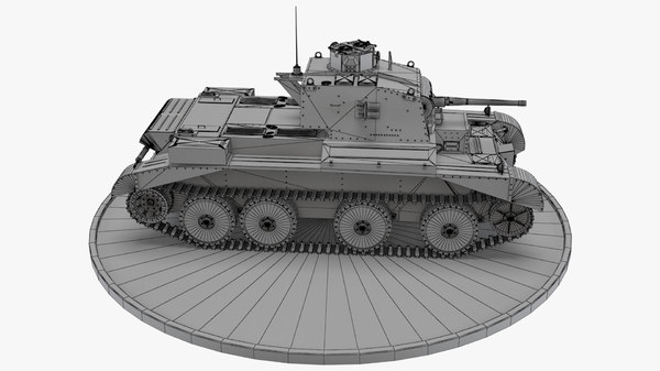 Cruiser mark iii a13 3D model - TurboSquid 1602581