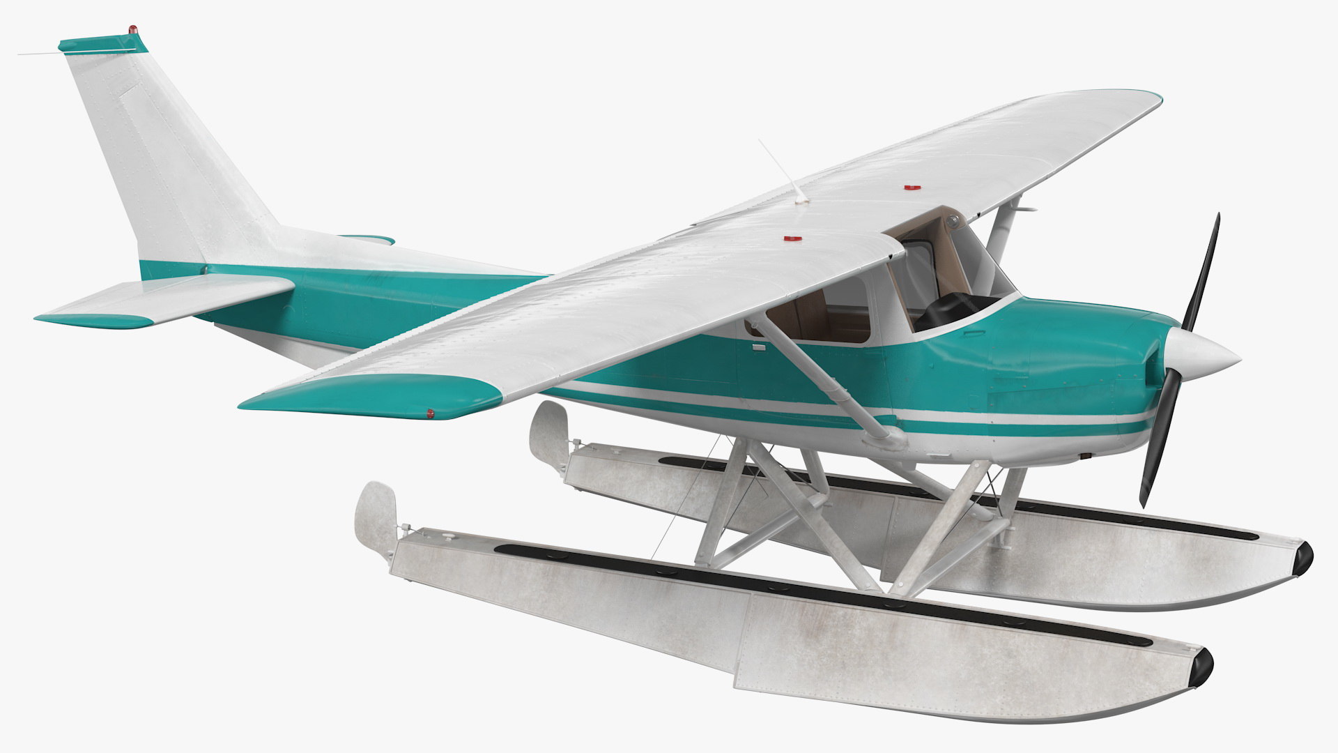 3D light floatplane aircraft airplane - TurboSquid 1602893