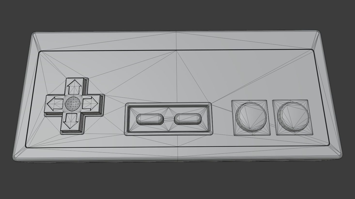 Free nes controller 3D model - TurboSquid 1602782
