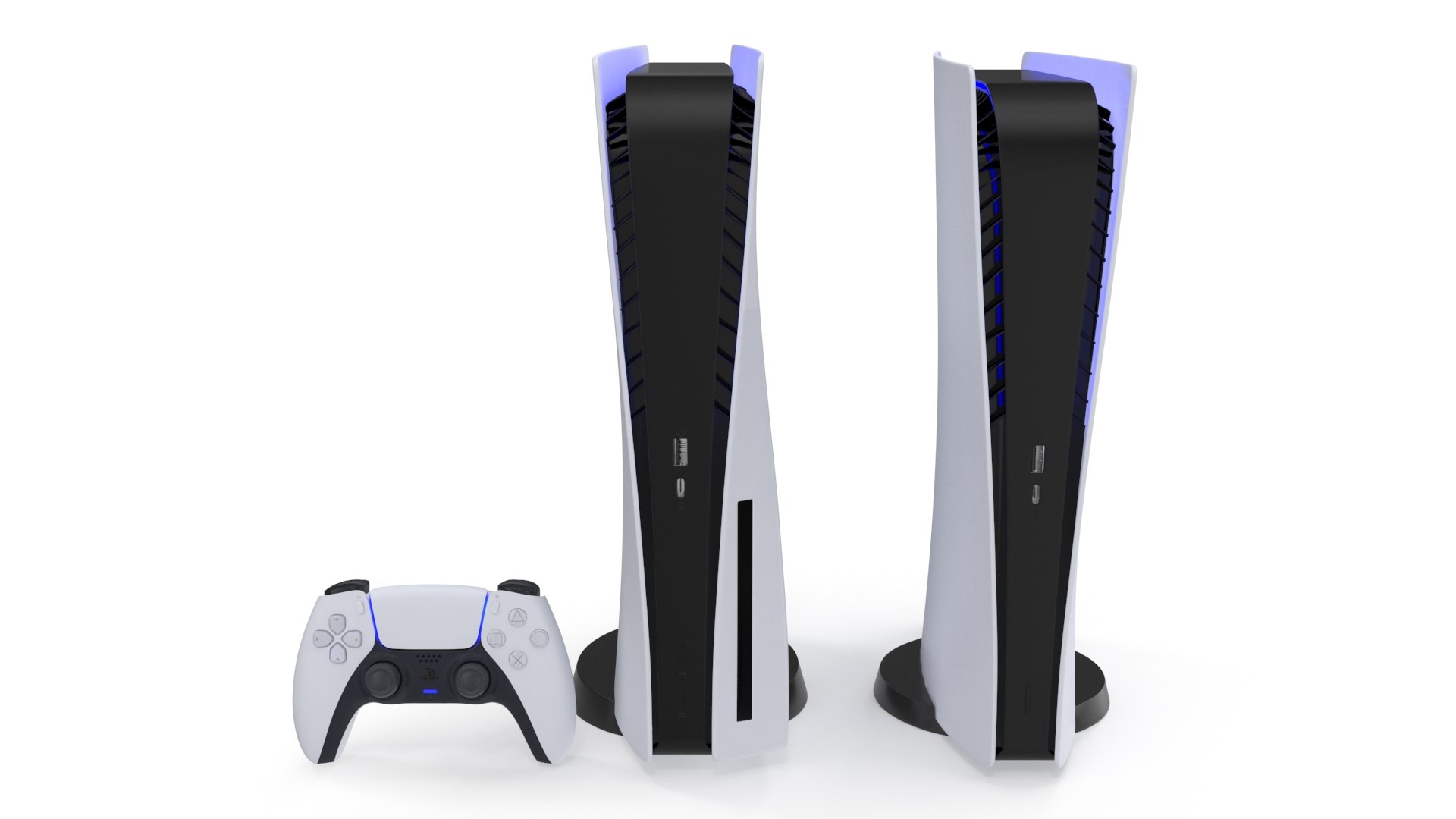 3D sony playstation 5 playing - TurboSquid 1602817