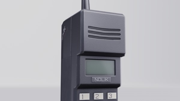 modelo 3d Mobira Cityman 900 - TurboSquid 1603768