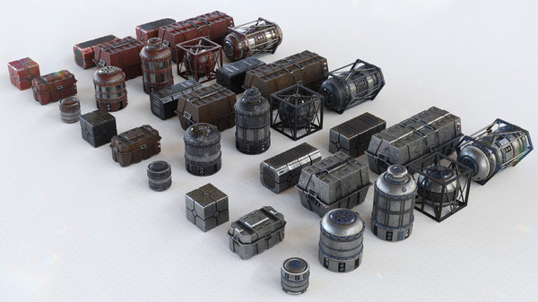 Star wars cargo crates model - TurboSquid 1603116