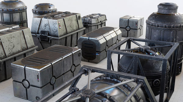 Star wars cargo crates model - TurboSquid 1603116
