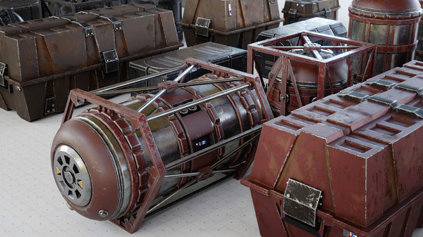 Star wars cargo crates model - TurboSquid 1603116