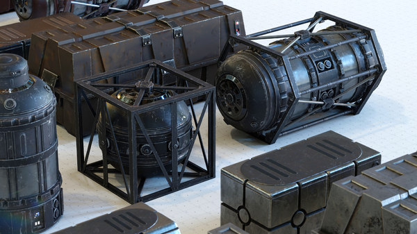 Star wars cargo crates model - TurboSquid 1603116