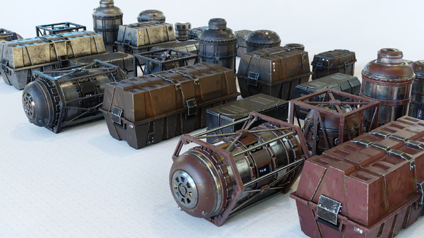 Star wars cargo crates model - TurboSquid 1603116