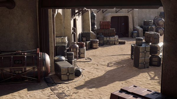 Star wars cargo crates model - TurboSquid 1603116