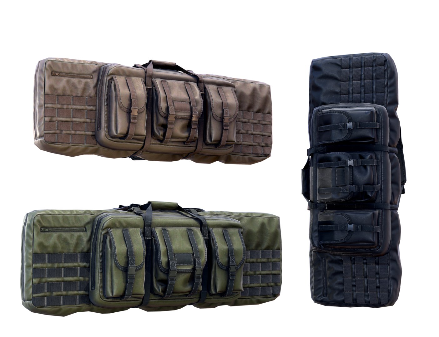 Tactical weapon bag backpack 3D - TurboSquid 1603219