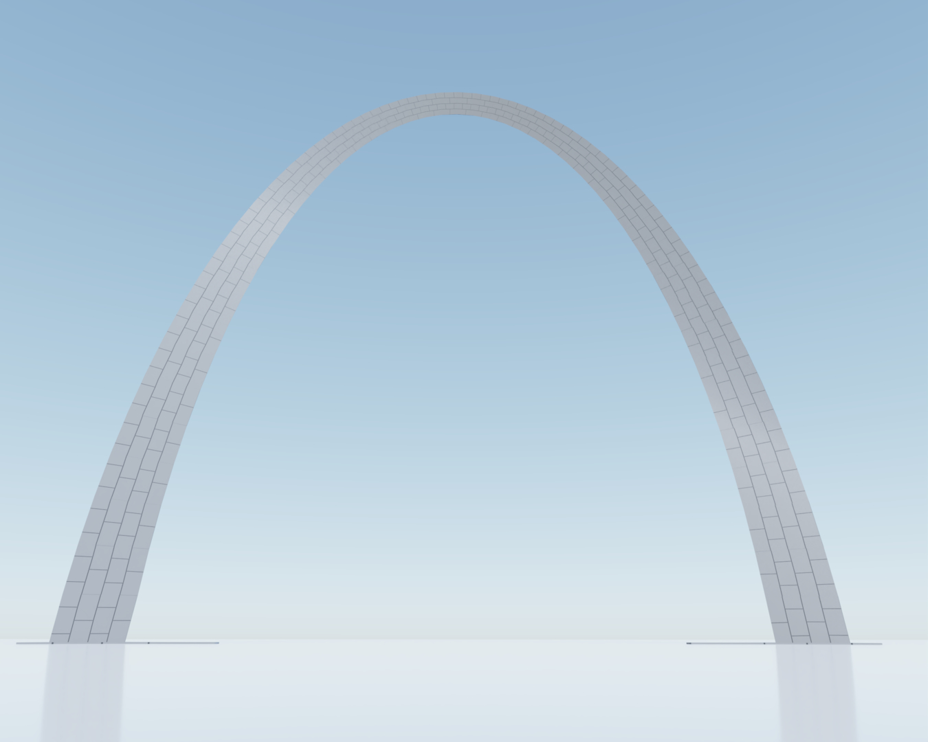 Gateway arch building 3D model - TurboSquid 1603310