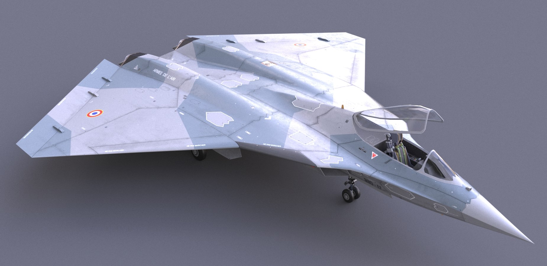 Fcas future combat 3D model - TurboSquid 1603333