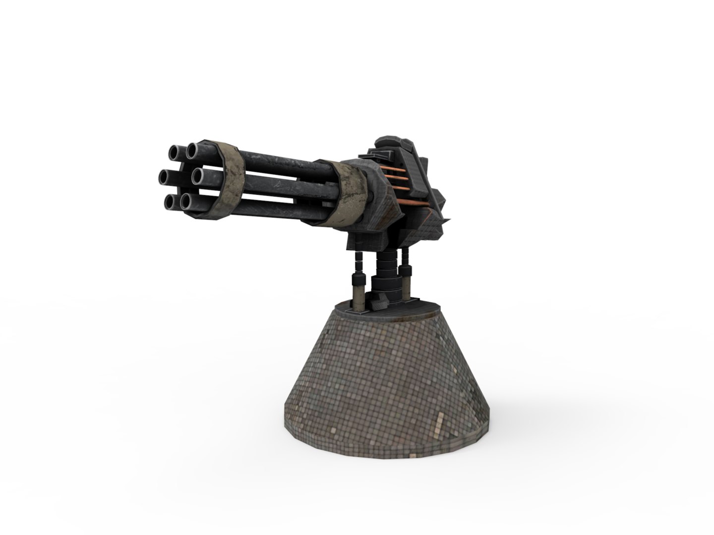 Advanced turrets 3D - TurboSquid 1603412