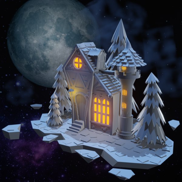 Blender Castle Models | TurboSquid