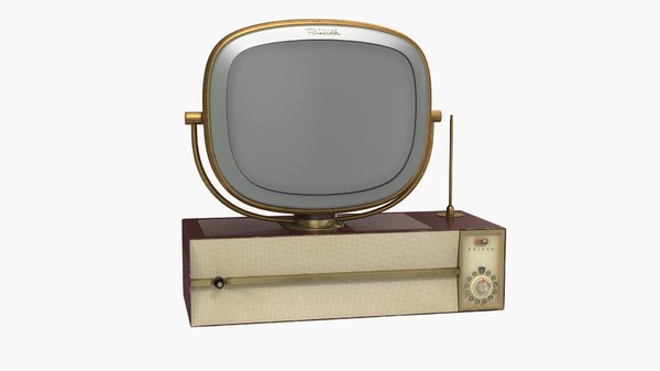 Retro 1959 Philco Predicta Princess Schwenkfernseher 3D-Modell ...