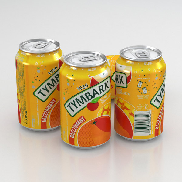 modelo 3d Bebida Lata Tymbark Mango Naranja 330ml 2020 - TurboSquid 1603822