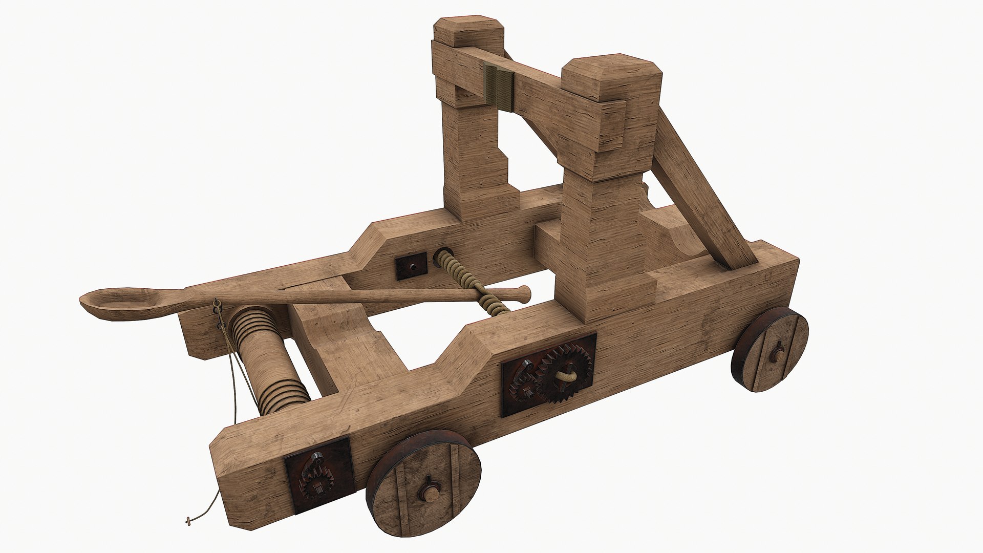 Catapult weapon model - TurboSquid 1603824