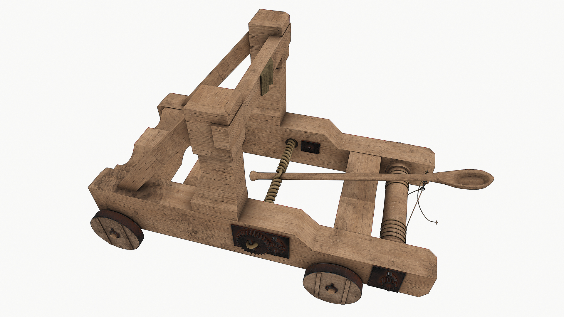 Catapult weapon model - TurboSquid 1603824