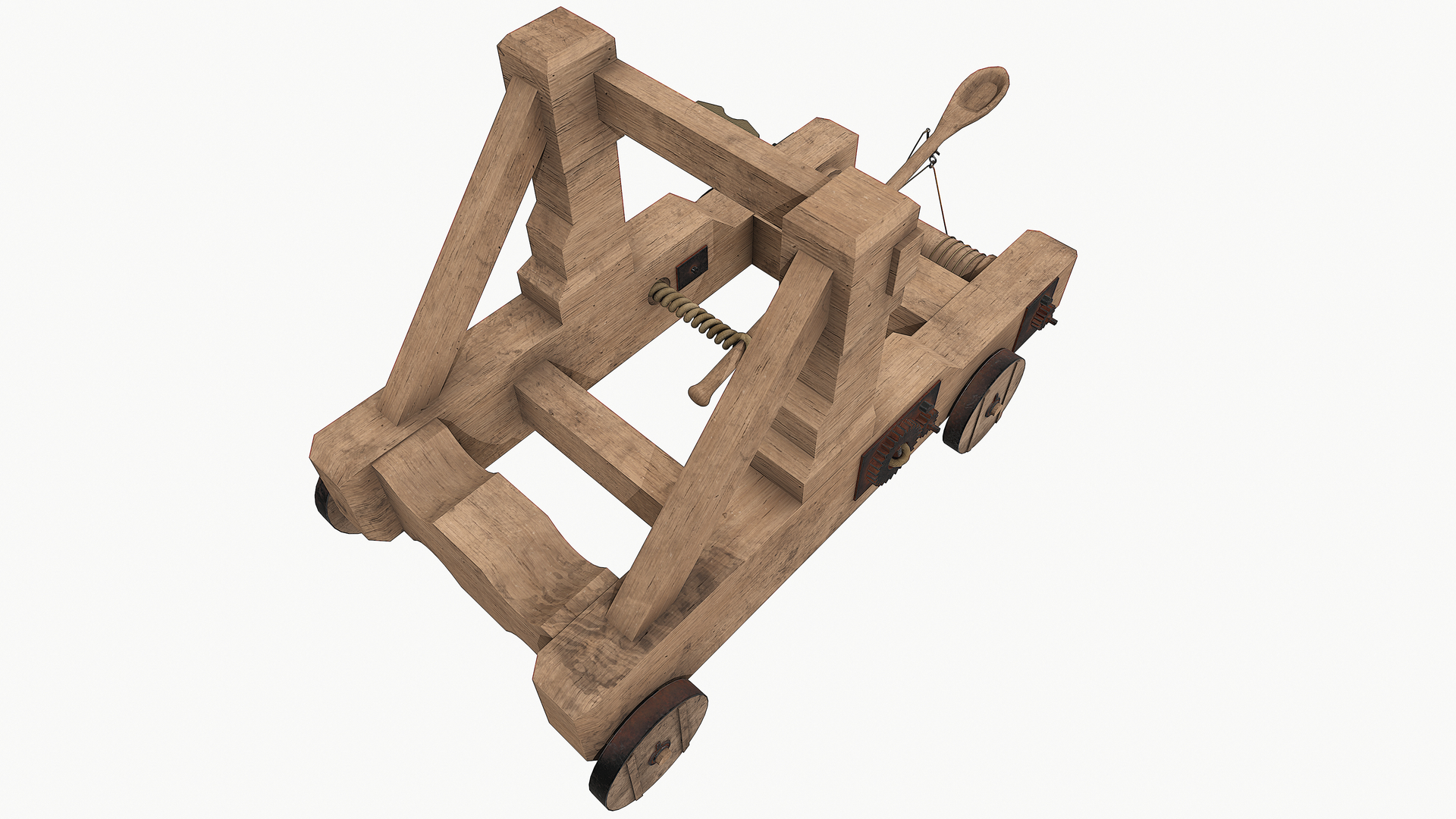Catapult weapon model - TurboSquid 1603824