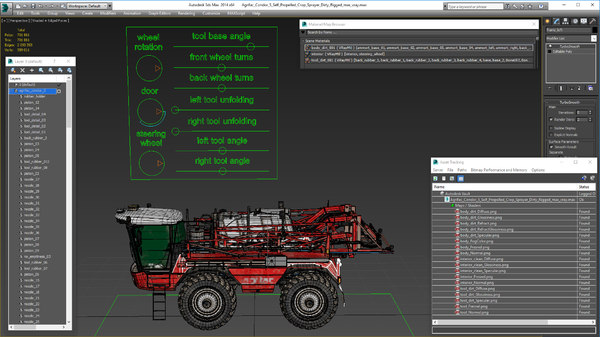 3D agrifac condor 5 self propelled model - TurboSquid 1604059