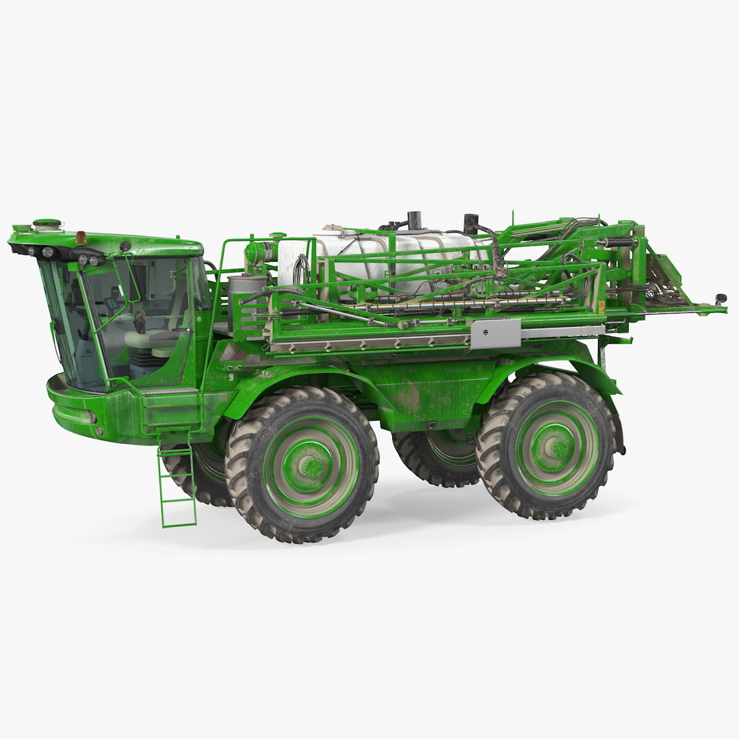3D model self propelled crop sprayer - TurboSquid 1604075