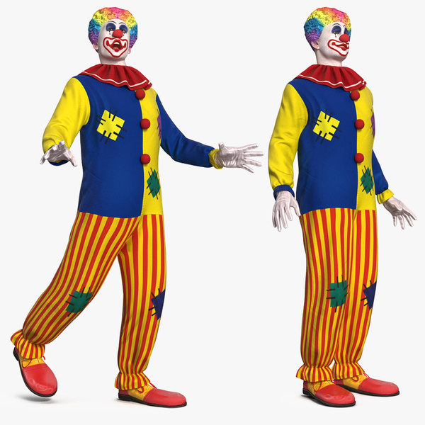 Clown 3D Models for Download | TurboSquid