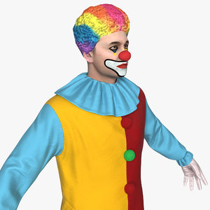 Clown 3D Models for Download | TurboSquid