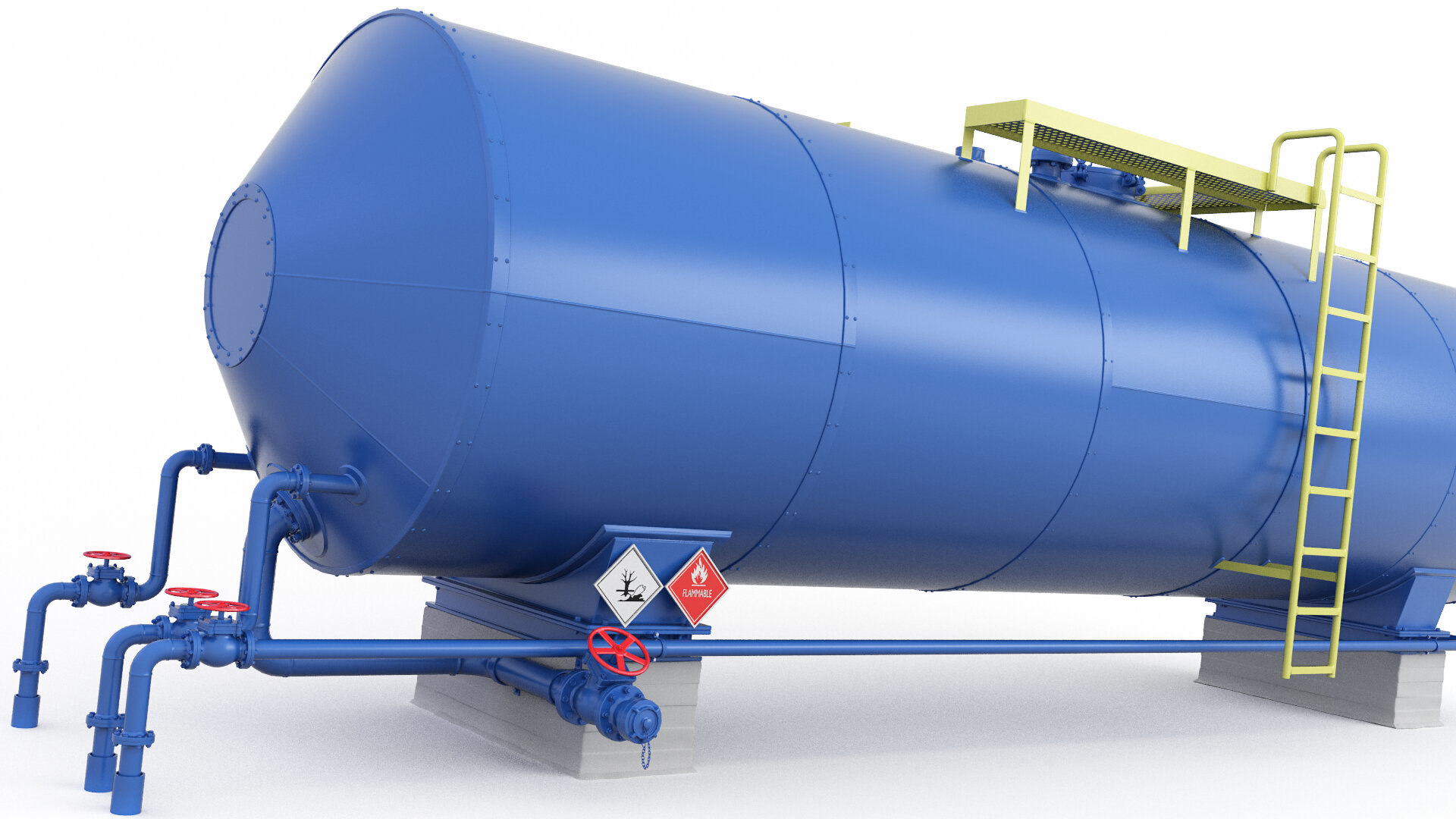 Tank pipes 3D model - TurboSquid 1604254