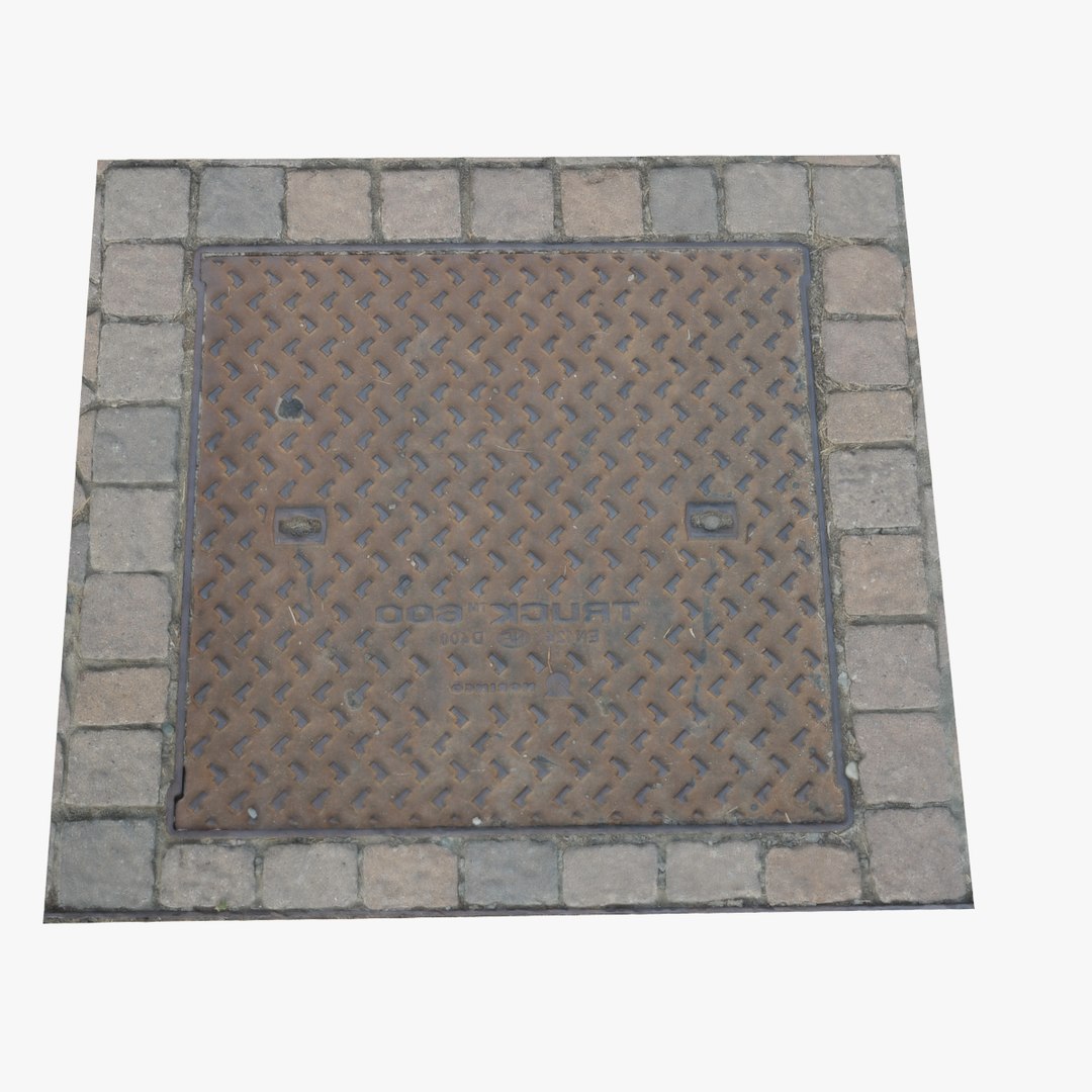 Metall Street Wasserkappe 3D-Modell - TurboSquid 1604424