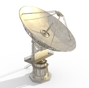 Radio Telescope 3D Models for Download | TurboSquid